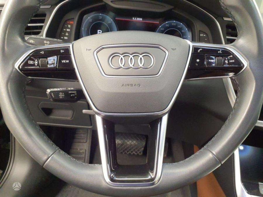 Black Audi A6 2022 in Vilnius, with an engine capacity of 2.97 L and mileage of 123 thousand km for 30990 €, photo 9 on AUTOMOTO.COM.LV