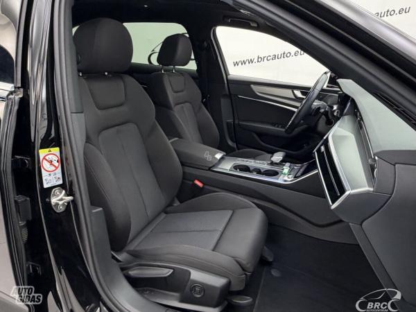 Black Audi A6 2022 in Avizieniai, with an engine capacity of 2.00 L and mileage of 72 thousand km for 32700 €, photo 7 on AUTOMOTO.COM.LV