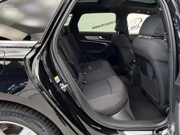 Black Audi A6 2022 in Avizieniai, with an engine capacity of 2.00 L and mileage of 72 thousand km for 32700 €, photo 9 on AUTOMOTO.COM.LV