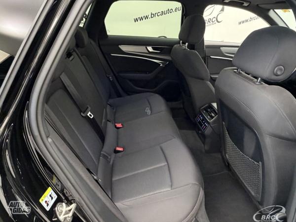 Black Audi A6 2022 in Avizieniai, with an engine capacity of 2.00 L and mileage of 72 thousand km for 32700 €, photo 10 on AUTOMOTO.COM.LV
