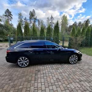 Black Audi A6 2022 in Riga, with an engine capacity of 2.00 L and mileage of 92 thousand km for 28000 €, photo 6 on AUTOMOTO.COM.LV