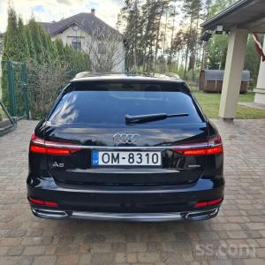 Black Audi A6 2022 in Riga, with an engine capacity of 2.00 L and mileage of 92 thousand km for 28000 €, photo 8 on AUTOMOTO.COM.LV