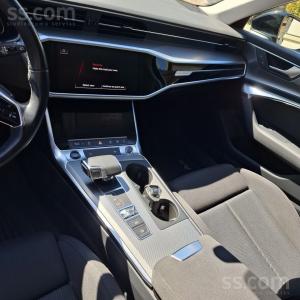 Black Audi A6 2022 in Riga, with an engine capacity of 2.00 L and mileage of 92 thousand km for 28000 €, photo 11 on AUTOMOTO.COM.LV