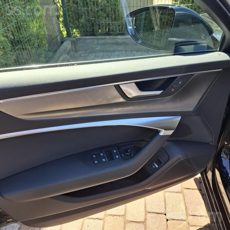 Black Audi A6 2022 in Riga, with an engine capacity of 2.00 L and mileage of 92 thousand km for 28000 €, photo 13 on AUTOMOTO.COM.LV