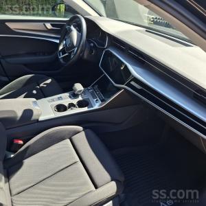 Black Audi A6 2022 in Riga, with an engine capacity of 2.00 L and mileage of 92 thousand km for 28000 €, photo 15 on AUTOMOTO.COM.LV