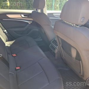 Black Audi A6 2022 in Riga, with an engine capacity of 2.00 L and mileage of 92 thousand km for 28000 €, photo 16 on AUTOMOTO.COM.LV