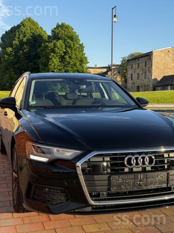 Black Audi A6 2022 in Riga, with an engine capacity of 2.00 L and mileage of 158 thousand km for 20950 €, photo 1 on AUTOMOTO.COM.LV