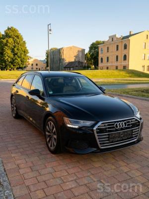 Black Audi A6 2022 in Riga, with an engine capacity of 2.00 L and mileage of 158 thousand km for 20950 €, photo 4 on AUTOMOTO.COM.LV