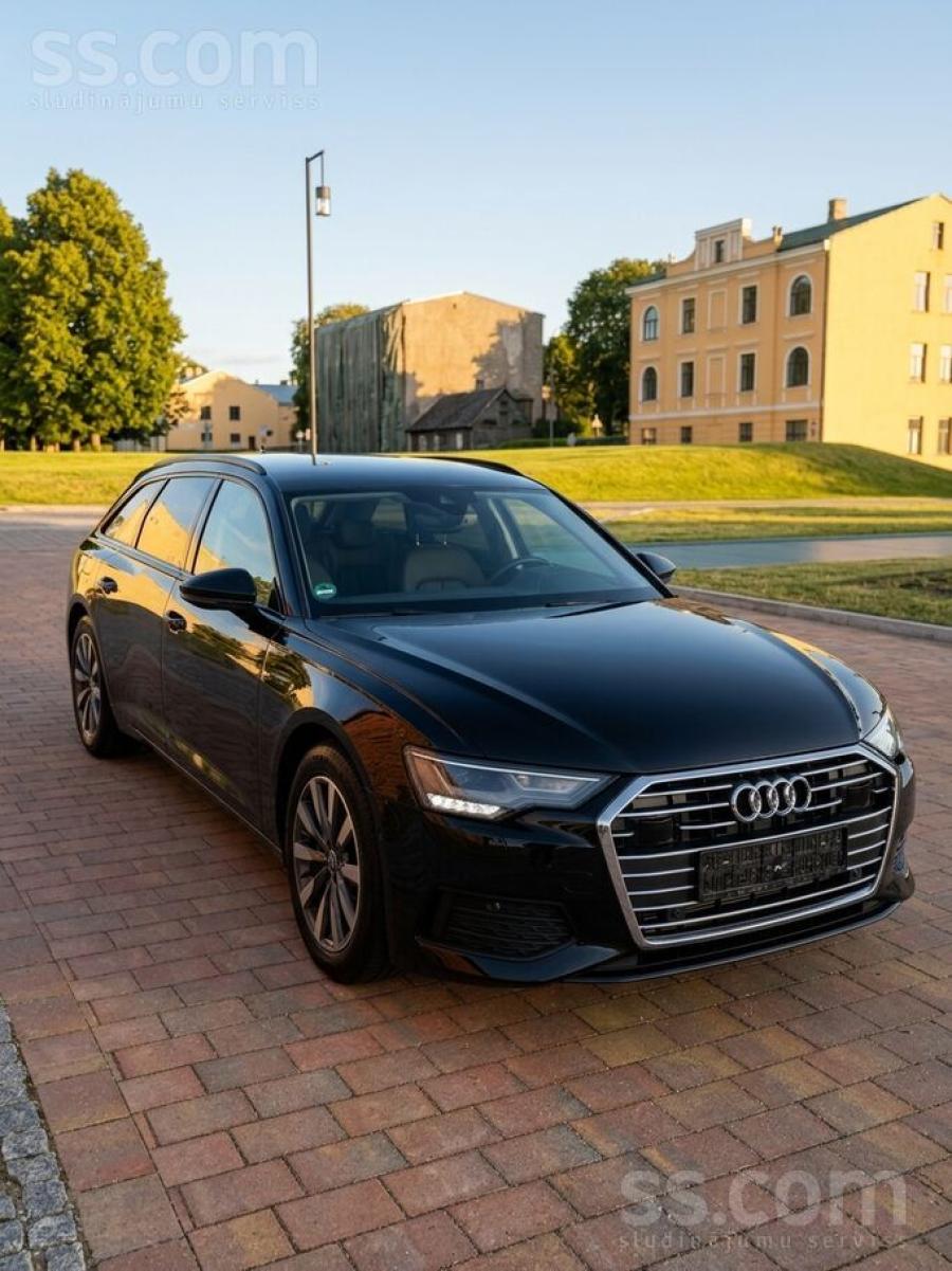 Black Audi A6 2022 in Riga, with an engine capacity of 2.00 L and mileage of 158 thousand km for 20950 €, photo 4 on AUTOMOTO.COM.LV