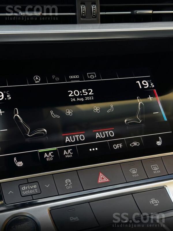 Black Audi A6 2022 in Riga, with an engine capacity of 2.00 L and mileage of 158 thousand km for 20950 €, photo 9 on AUTOMOTO.COM.LV