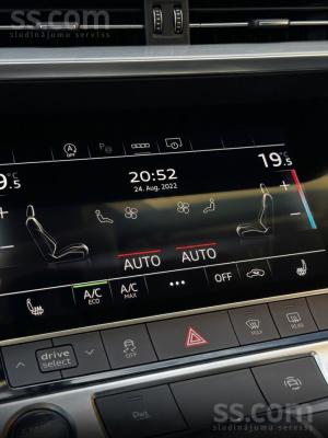 Black Audi A6 2022 in Riga, with an engine capacity of 2.00 L and mileage of 158 thousand km for 20950 €, photo 10 on AUTOMOTO.COM.LV