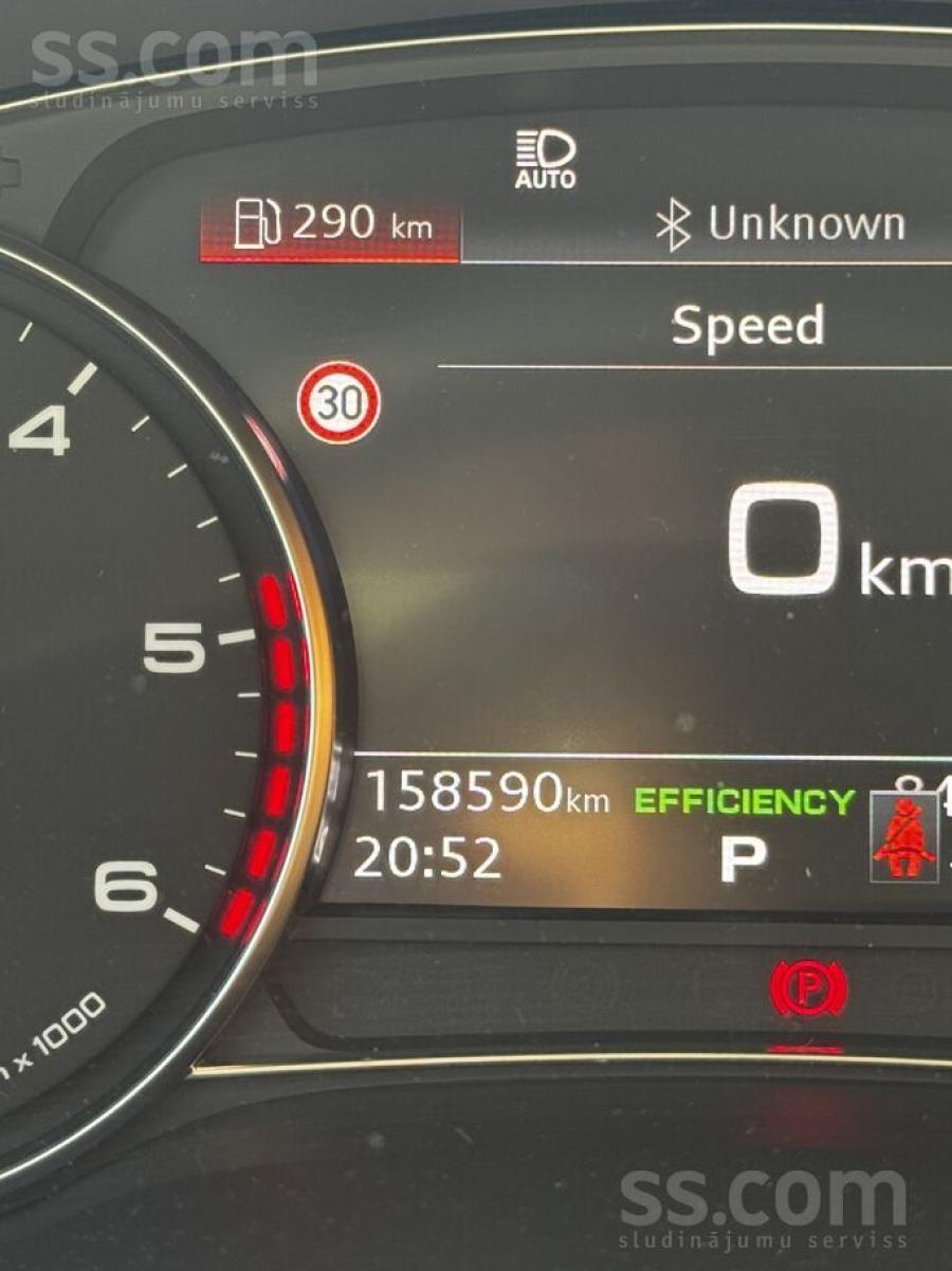 Black Audi A6 2022 in Riga, with an engine capacity of 2.00 L and mileage of 158 thousand km for 20950 €, photo 16 on AUTOMOTO.COM.LV
