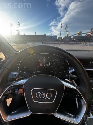 Black Audi A6 2022 in Riga, with an engine capacity of 2.00 L and mileage of 158 thousand km for 20950 €, photo 17 on AUTOMOTO.COM.LV