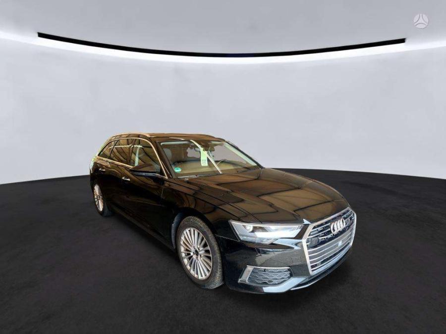 Black Audi A6 2022 in Vilnius, with an engine capacity of 1.98 L and mileage of 50 thousand km for 30500 €, photo 3 on AUTOMOTO.COM.LV