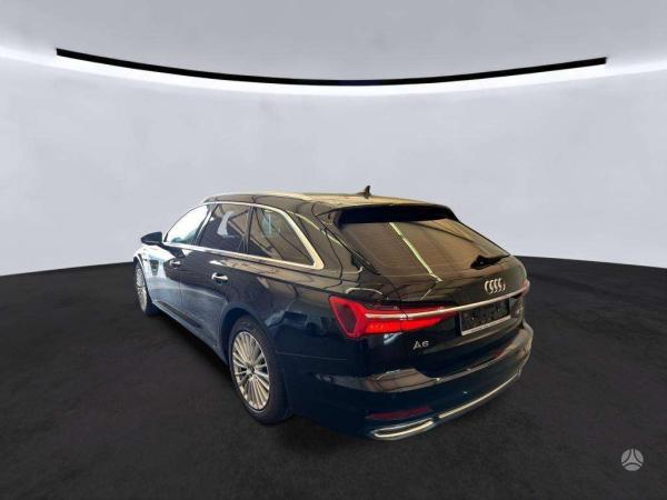 Black Audi A6 2022 in Vilnius, with an engine capacity of 1.98 L and mileage of 50 thousand km for 30500 €, photo 4 on AUTOMOTO.COM.LV