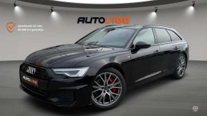 Black Audi A6 2022 in Vilnius, with an engine capacity of 2.00 L and mileage of 144 thousand km for 31888 €, photo  on AUTOMOTO.COM.LV