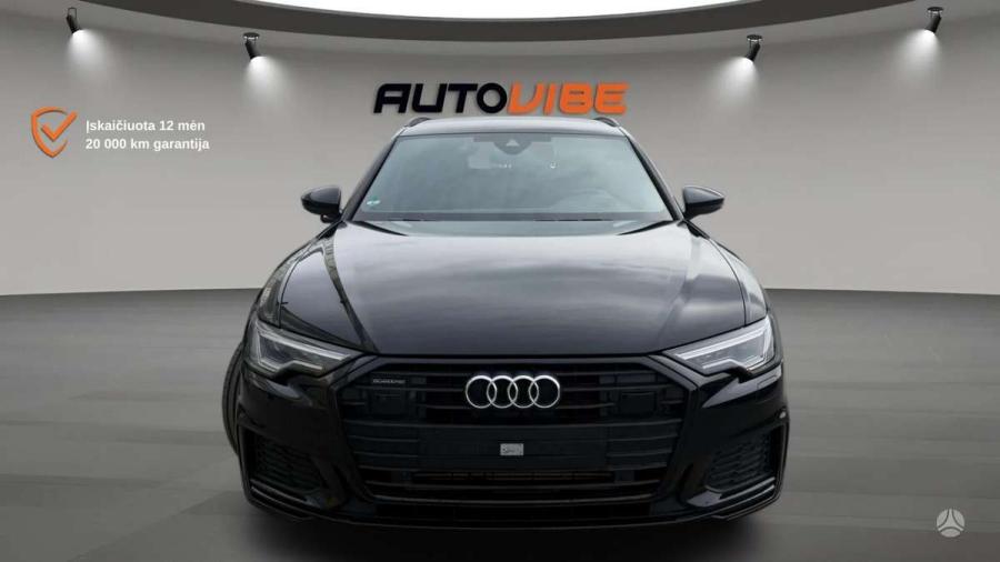 Black Audi A6 2022 in Vilnius, with an engine capacity of 2.00 L and mileage of 144 thousand km for 31888 €, photo 3 on AUTOMOTO.COM.LV