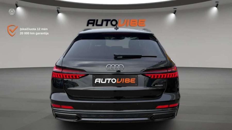 Black Audi A6 2022 in Vilnius, with an engine capacity of 2.00 L and mileage of 144 thousand km for 31888 €, photo 6 on AUTOMOTO.COM.LV
