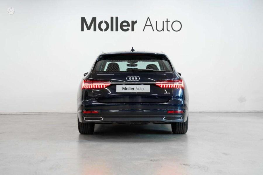 Black Audi A6 2022 in Vilnius, with an engine capacity of 2.00 L and mileage of 119 thousand km for 30900 €, photo 7 on AUTOMOTO.COM.LV