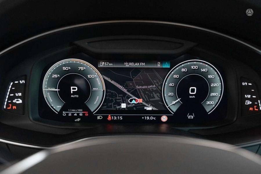 Black Audi A6 2022 in Vilnius, with an engine capacity of 2.00 L and mileage of 119 thousand km for 30900 €, photo 11 on AUTOMOTO.COM.LV