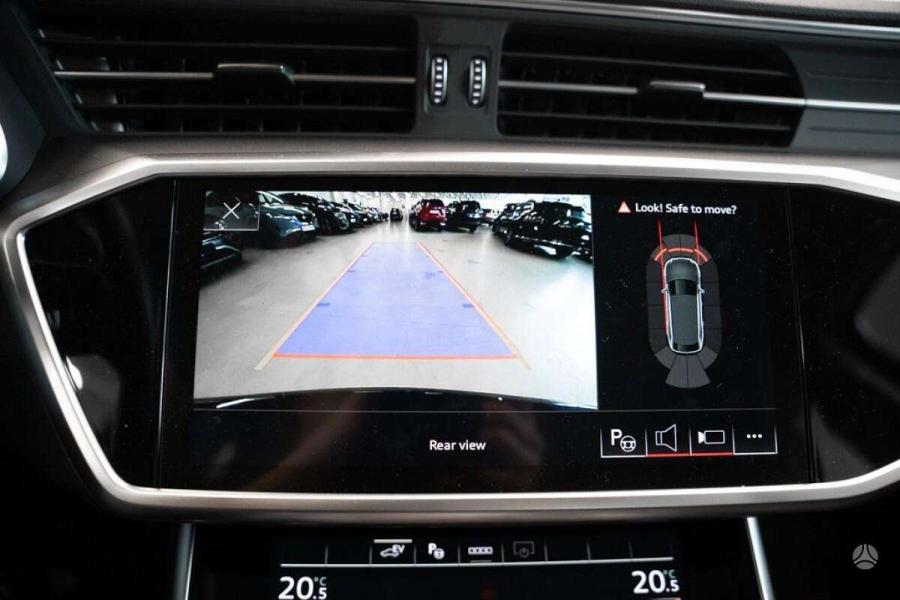 Black Audi A6 2022 in Vilnius, with an engine capacity of 2.00 L and mileage of 119 thousand km for 30900 €, photo 13 on AUTOMOTO.COM.LV