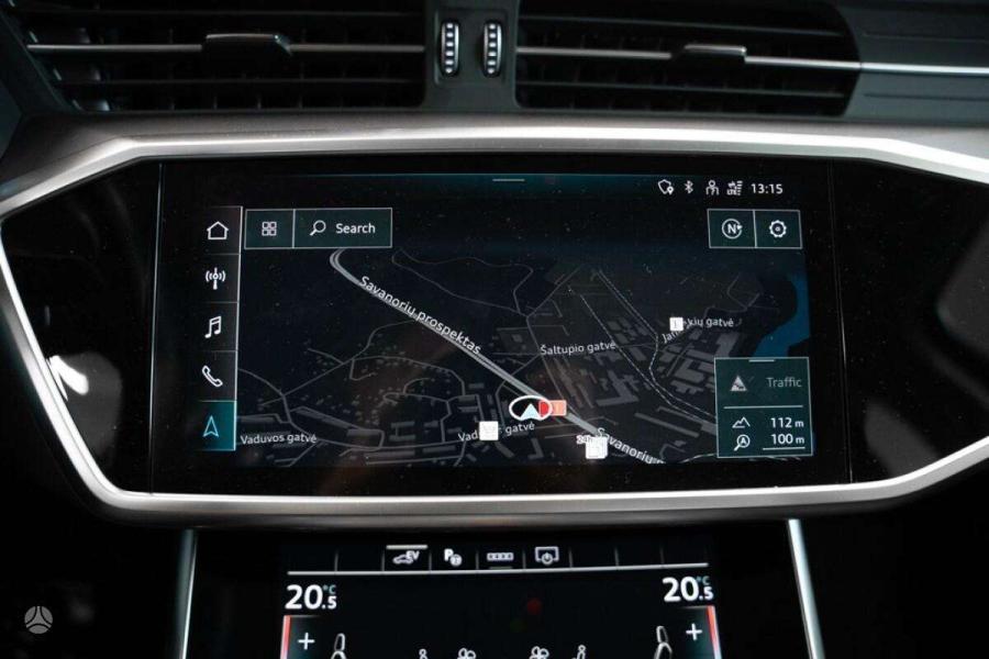 Black Audi A6 2022 in Vilnius, with an engine capacity of 2.00 L and mileage of 119 thousand km for 30900 €, photo 15 on AUTOMOTO.COM.LV
