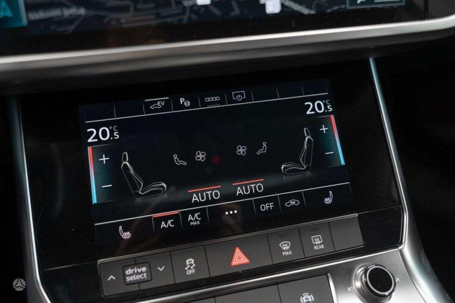 Black Audi A6 2022 in Vilnius, with an engine capacity of 2.00 L and mileage of 119 thousand km for 30900 €, photo 16 on AUTOMOTO.COM.LV