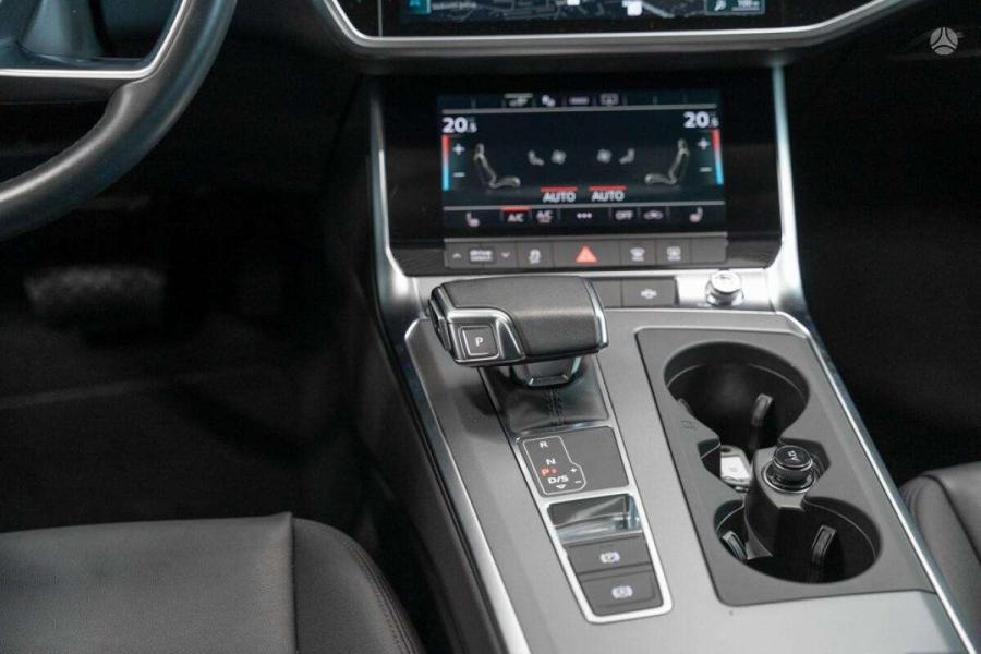 Black Audi A6 2022 in Vilnius, with an engine capacity of 2.00 L and mileage of 119 thousand km for 30900 €, photo 17 on AUTOMOTO.COM.LV