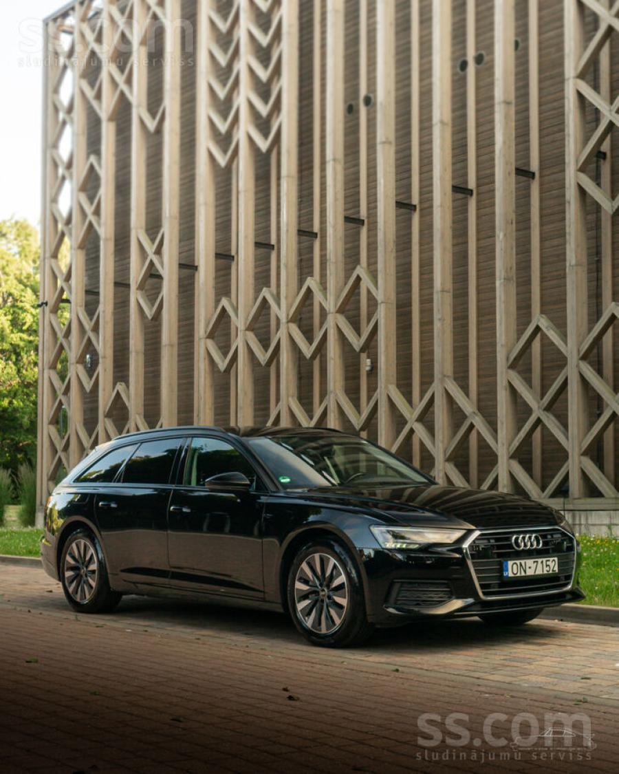 Black Audi A6 2022 in Riga, with an engine capacity of 2.00 L and mileage of 158 thousand km for 21500 €, photo 1 on AUTOMOTO.COM.LV