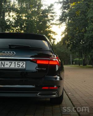 Black Audi A6 2022 in Riga, with an engine capacity of 2.00 L and mileage of 158 thousand km for 21500 €, photo 6 on AUTOMOTO.COM.LV