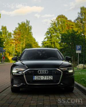 Black Audi A6 2022 in Riga, with an engine capacity of 2.00 L and mileage of 158 thousand km for 21500 €, photo 7 on AUTOMOTO.COM.LV