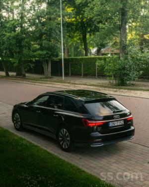 Black Audi A6 2022 in Riga, with an engine capacity of 2.00 L and mileage of 158 thousand km for 21500 €, photo 8 on AUTOMOTO.COM.LV