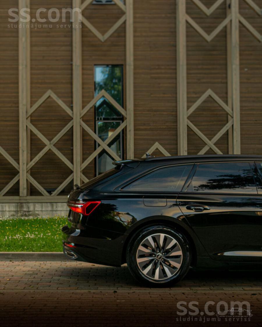 Black Audi A6 2022 in Riga, with an engine capacity of 2.00 L and mileage of 158 thousand km for 21500 €, photo 10 on AUTOMOTO.COM.LV