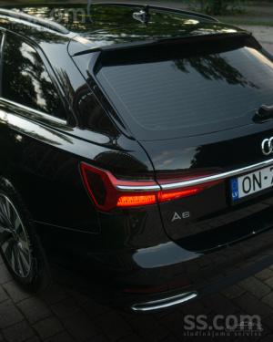Black Audi A6 2022 in Riga, with an engine capacity of 2.00 L and mileage of 158 thousand km for 21500 €, photo 20 on AUTOMOTO.COM.LV