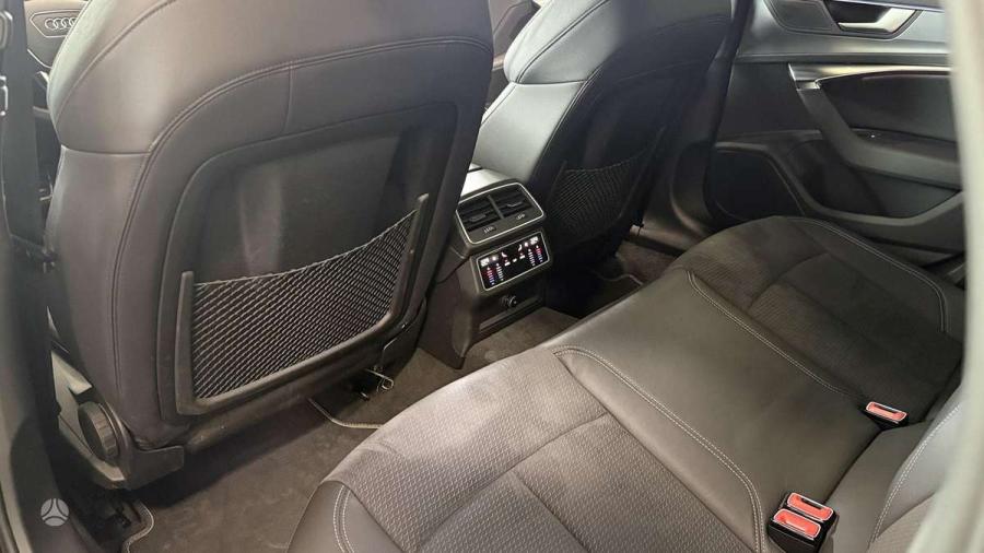 Black Audi A6 2022 in Vilnius, with an engine capacity of 2.00 L and mileage of 144 thousand km for 31555 €, photo 16 on AUTOMOTO.COM.LV