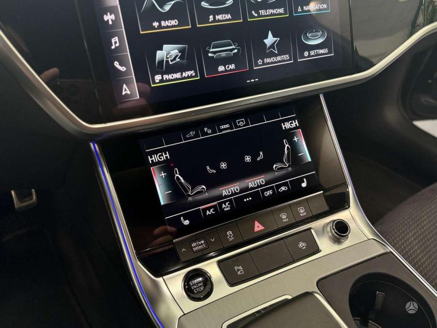Black Audi A6 2022 in Vilnius, with an engine capacity of 2.00 L and mileage of 144 thousand km for 31555 €, photo 34 on AUTOMOTO.COM.LV