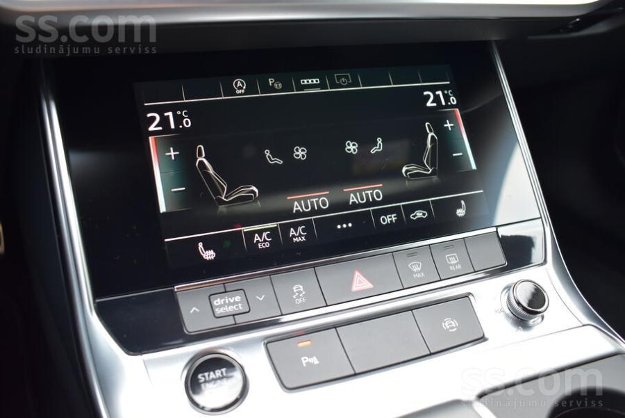 Melns Audi A6 2022 Kuldīga, ar dzinēja tilpumu 3.00 L un nobraukumu 0 tūkst. km par 31990 €, foto 13 vietnē AUTOMOTO.COM.LV