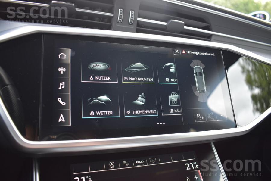 Melns Audi A6 2022 Kuldīga, ar dzinēja tilpumu 3.00 L un nobraukumu 0 tūkst. km par 31990 €, foto 14 vietnē AUTOMOTO.COM.LV