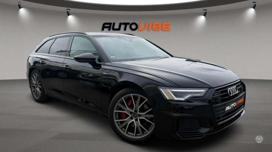Black Audi A6 2022 in Vilnius, with an engine capacity of 2.00 L and mileage of 144 thousand km for 31777 €, photo 4 on AUTOMOTO.COM.LV
