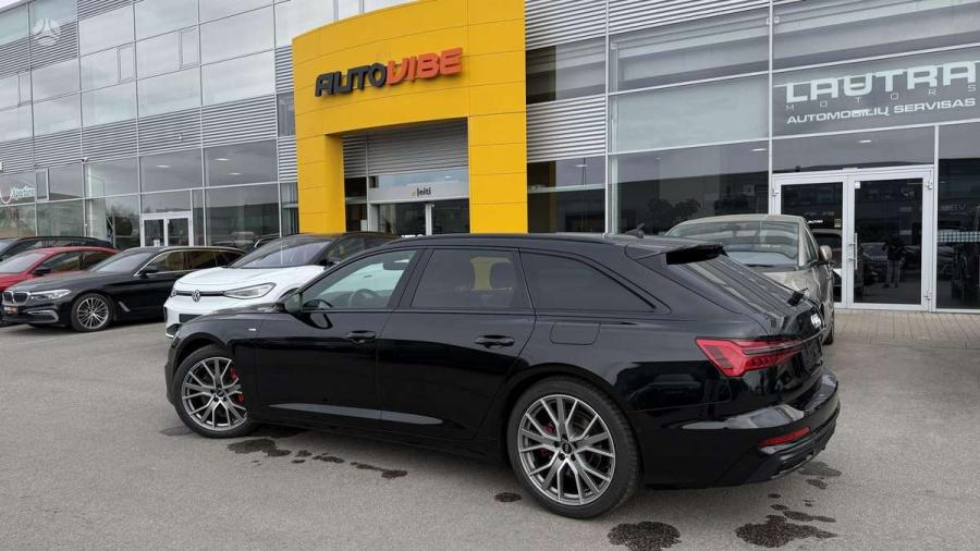 Black Audi A6 2022 in Vilnius, with an engine capacity of 2.00 L and mileage of 144 thousand km for 31777 €, photo 39 on AUTOMOTO.COM.LV