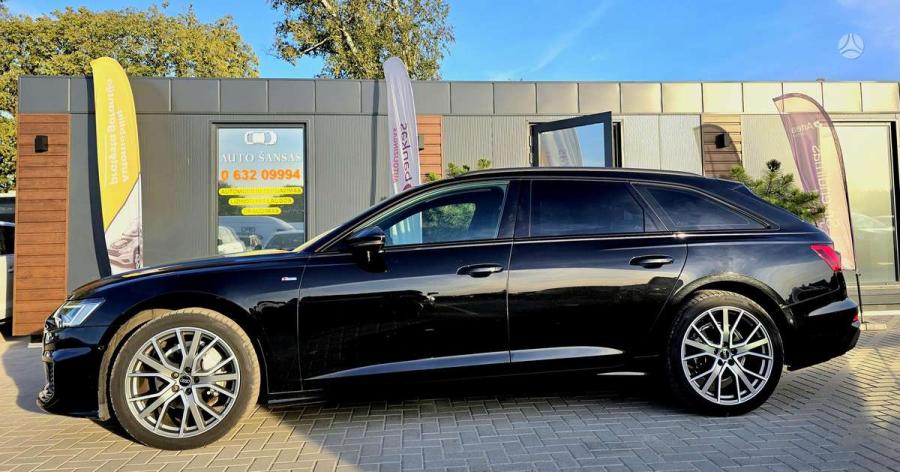 Black Audi A6 2022 in Taurage, with an engine capacity of 2.00 L and mileage of 260 thousand km for 21500 €, photo 6 on AUTOMOTO.COM.LV