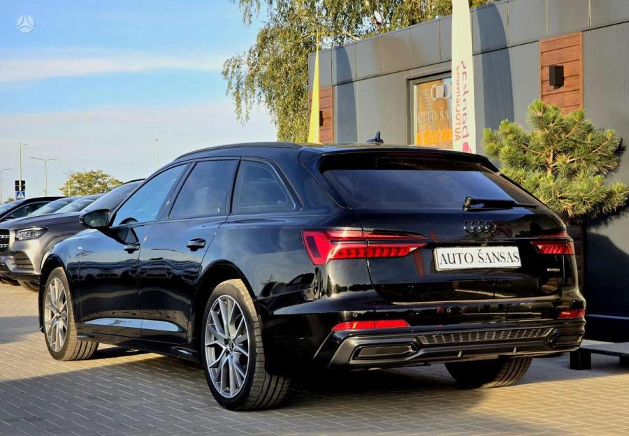 Black Audi A6 2022 in Taurage, with an engine capacity of 2.00 L and mileage of 260 thousand km for 21500 €, photo 8 on AUTOMOTO.COM.LV