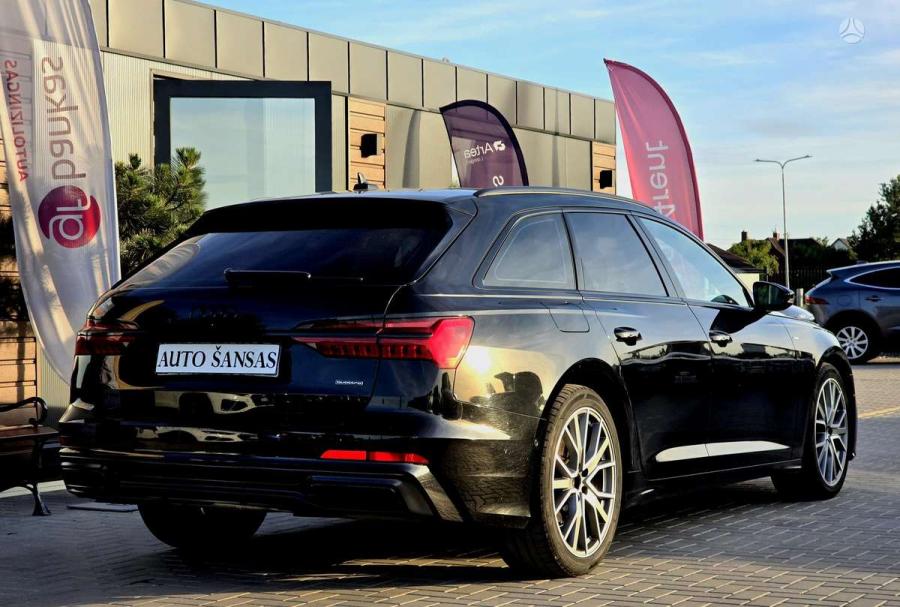 Black Audi A6 2022 in Taurage, with an engine capacity of 2.00 L and mileage of 260 thousand km for 21500 €, photo 9 on AUTOMOTO.COM.LV
