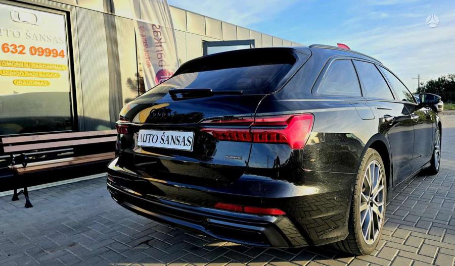 Black Audi A6 2022 in Taurage, with an engine capacity of 2.00 L and mileage of 260 thousand km for 21500 €, photo 13 on AUTOMOTO.COM.LV
