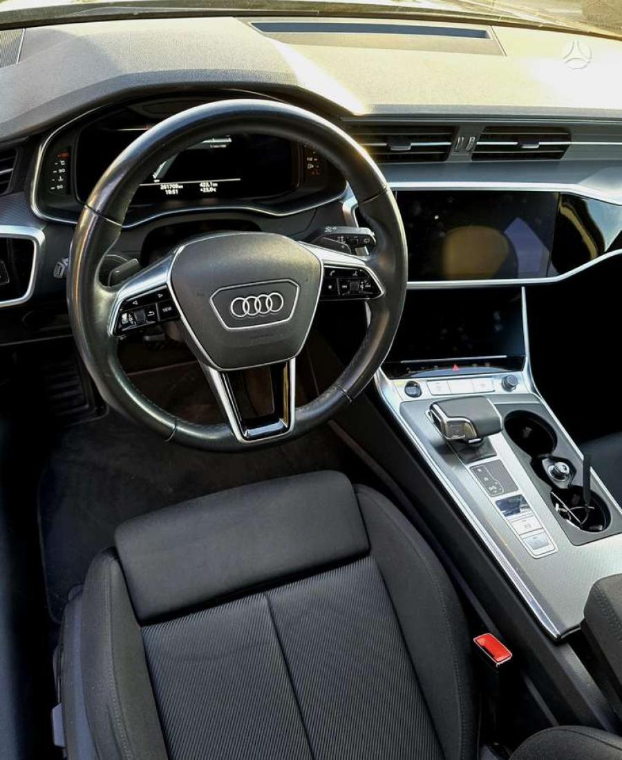 Black Audi A6 2022 in Taurage, with an engine capacity of 2.00 L and mileage of 260 thousand km for 21500 €, photo 23 on AUTOMOTO.COM.LV