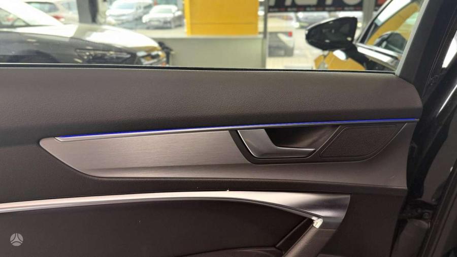 Black Audi A6 2022 in Vilnius, with an engine capacity of 2.00 L and mileage of 144 thousand km for 31777 €, photo 17 on AUTOMOTO.COM.LV