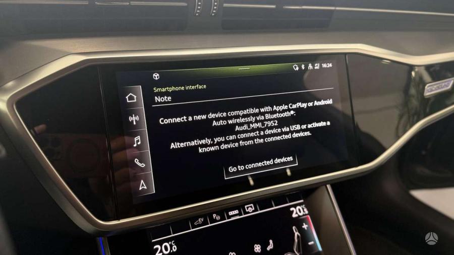 Black Audi A6 2022 in Vilnius, with an engine capacity of 2.00 L and mileage of 144 thousand km for 31777 €, photo 22 on AUTOMOTO.COM.LV
