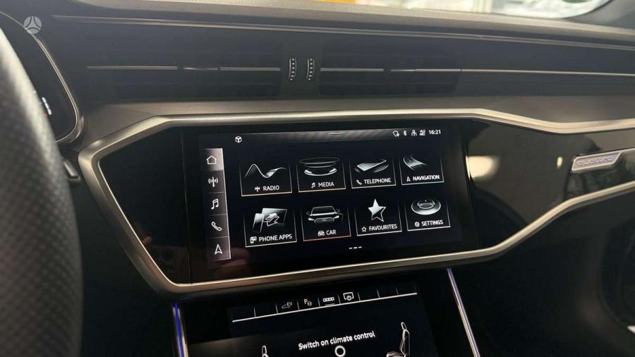 Black Audi A6 2022 in Vilnius, with an engine capacity of 2.00 L and mileage of 144 thousand km for 31777 €, photo 35 on AUTOMOTO.COM.LV