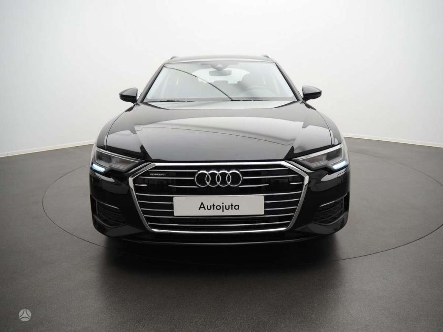 Black Audi A6 2022 in Vilnius, with an engine capacity of 2.00 L and mileage of 97 thousand km for 28400 €, photo 3 on AUTOMOTO.COM.LV