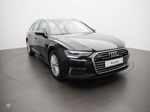 Black Audi A6 2022 in Vilnius, with an engine capacity of 2.00 L and mileage of 97 thousand km for 28400 €, photo 4 on AUTOMOTO.COM.LV